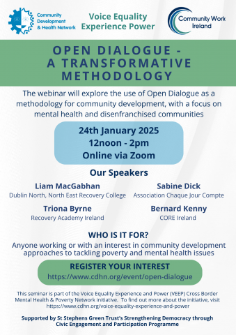 Open Dialogue | Community Development and Health Network